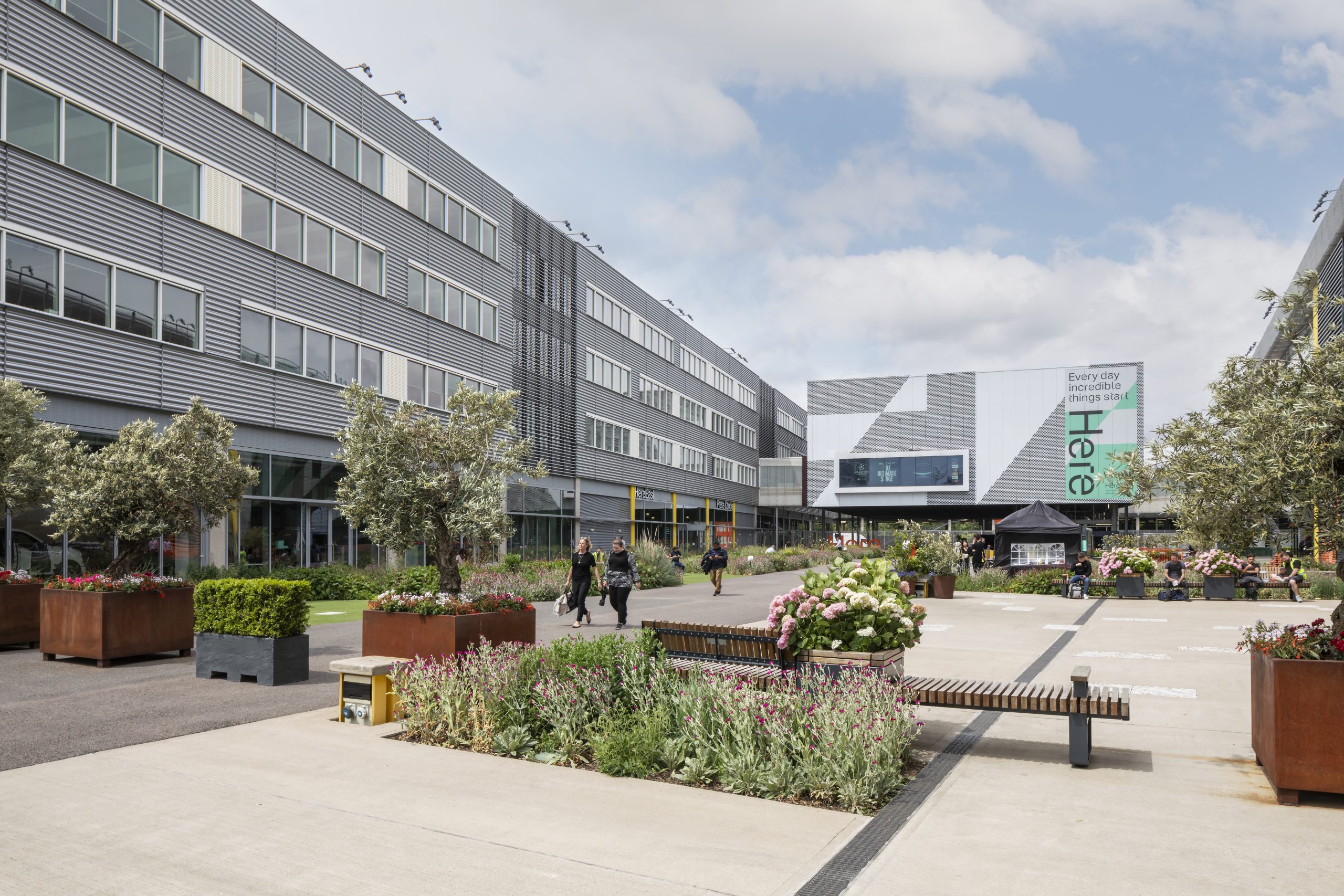 Here East - Press Centre - Corley + Woolley